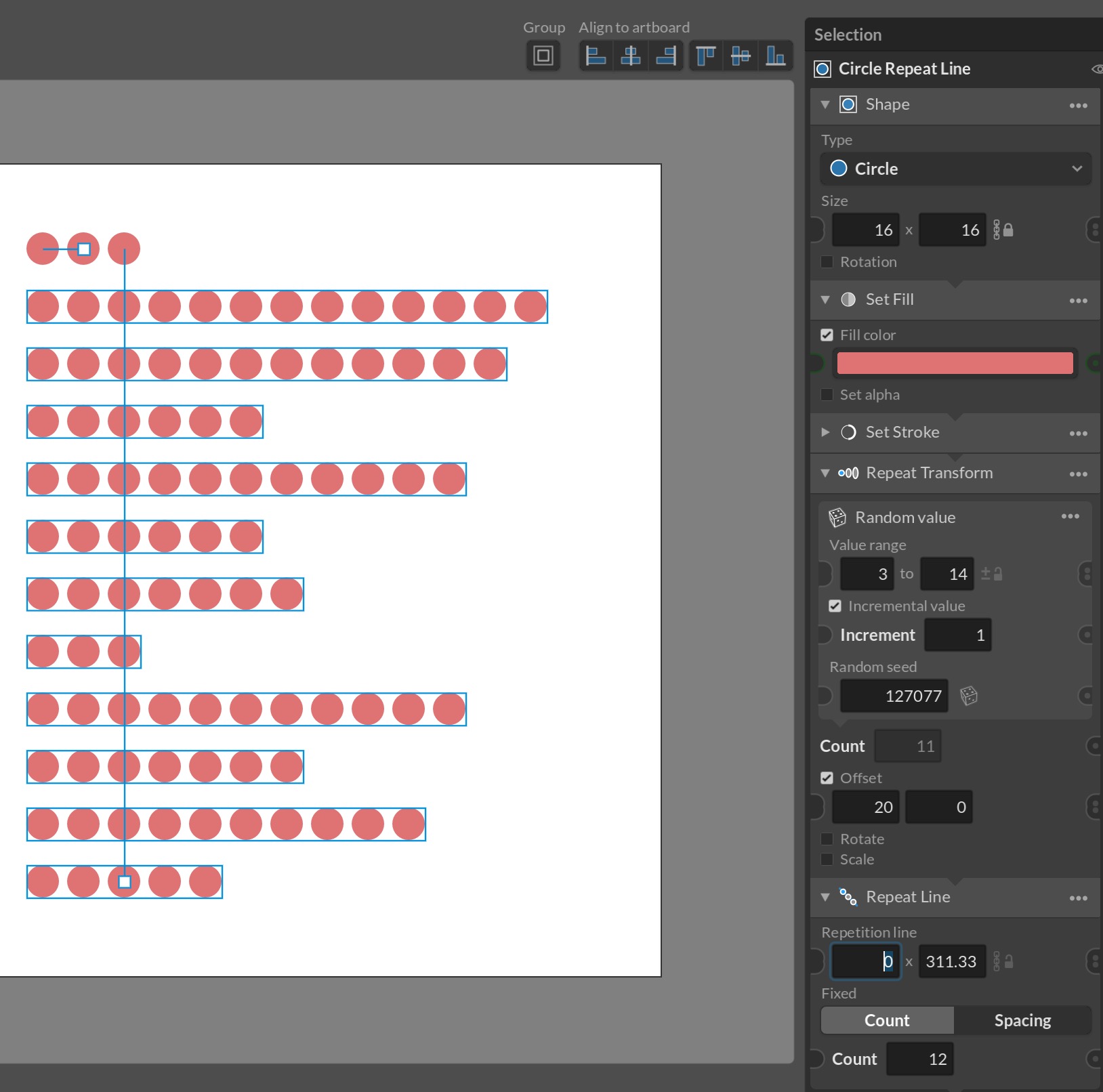 Parameter input nodes – Paragraphic
