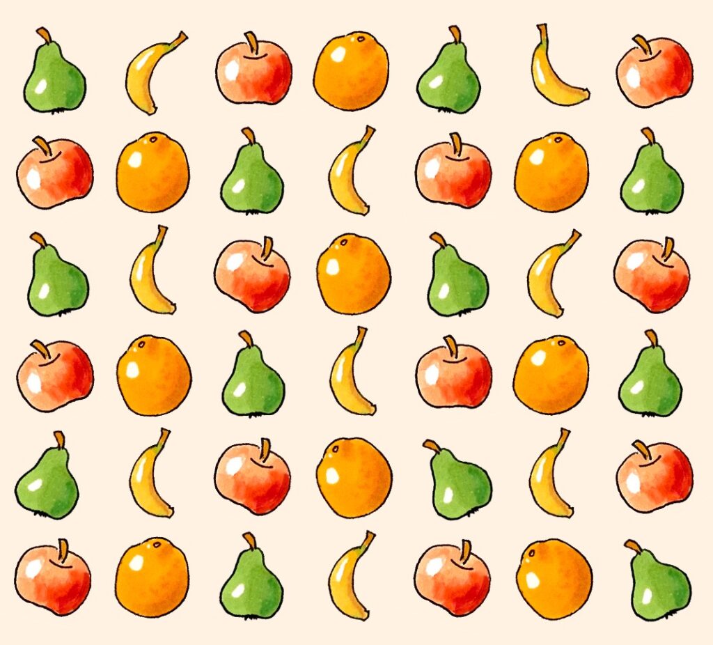 Fruit pattern – Paragraphic