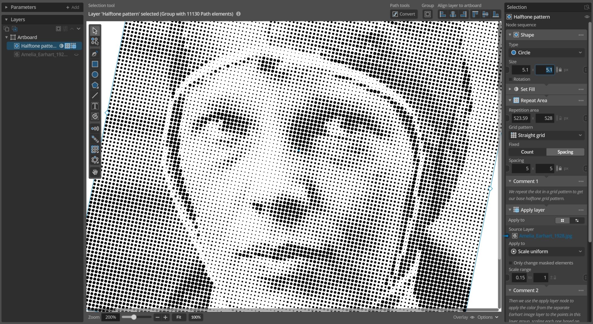 Paragraphic – Parametric graphic design