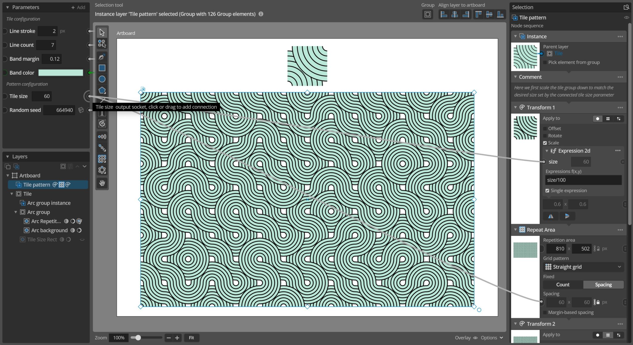 Paragraphic – Parametric graphic design